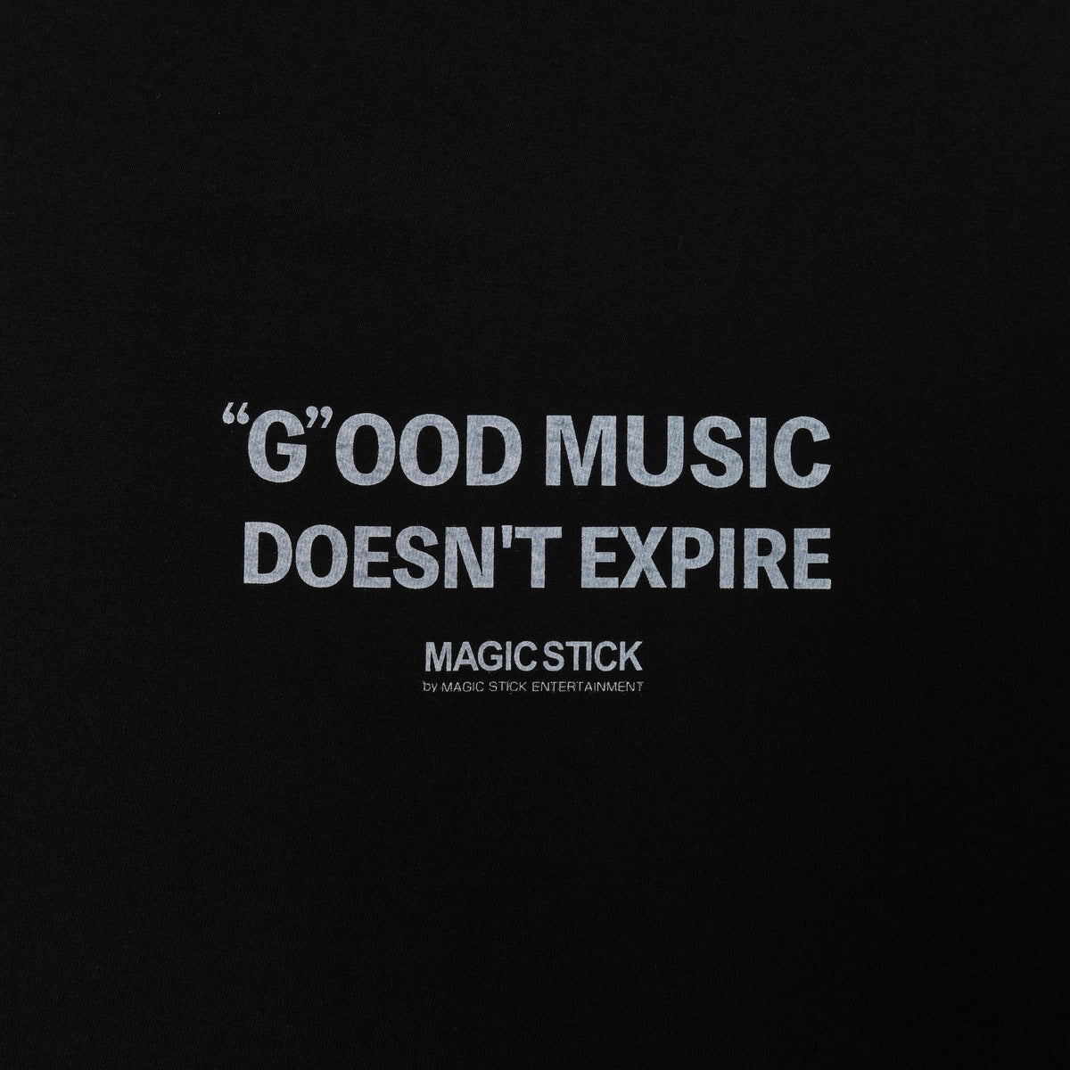 SILENT G TEE (BLACK) – MAGIC STICK ENTERTAINMENT Official Store